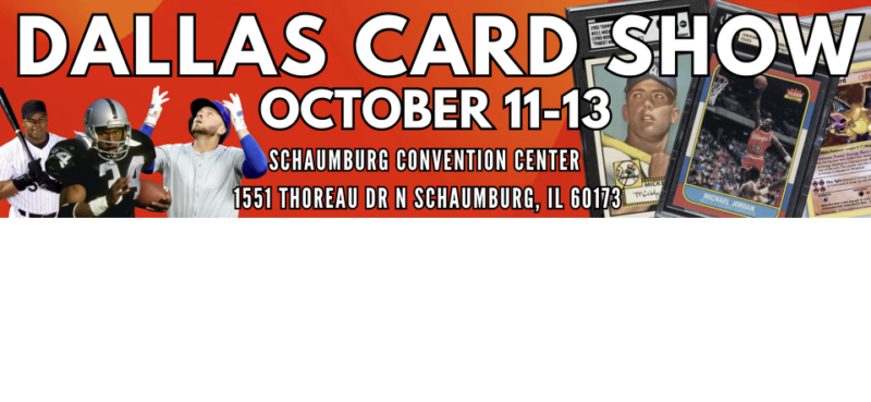 Dallas Card Show Chicago - Christal Clear Showcases